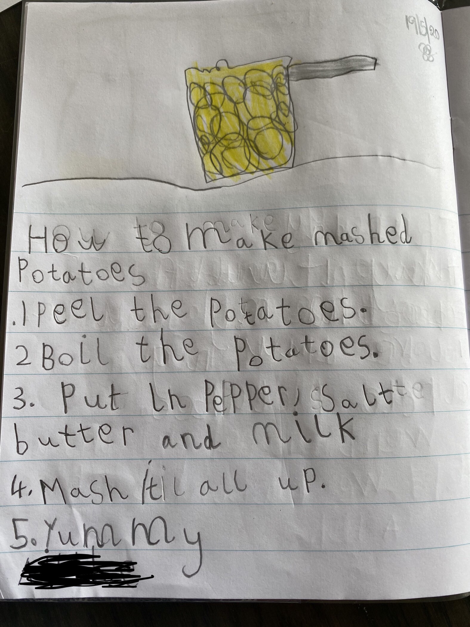 Junior and Senior Infants writing | Curraglass National School